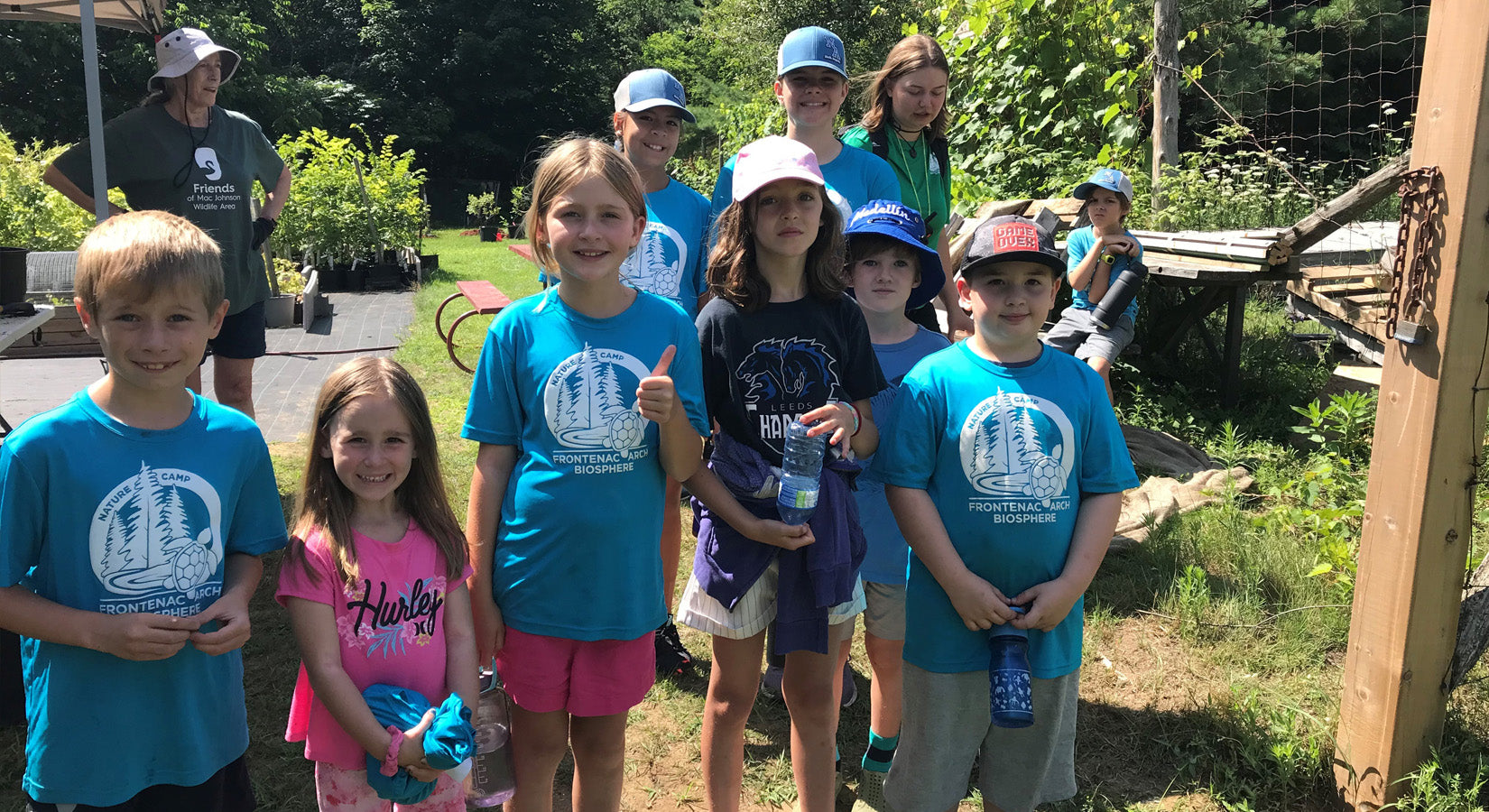 Summer Camp Visit to the Mac Johnson Tree Nursery